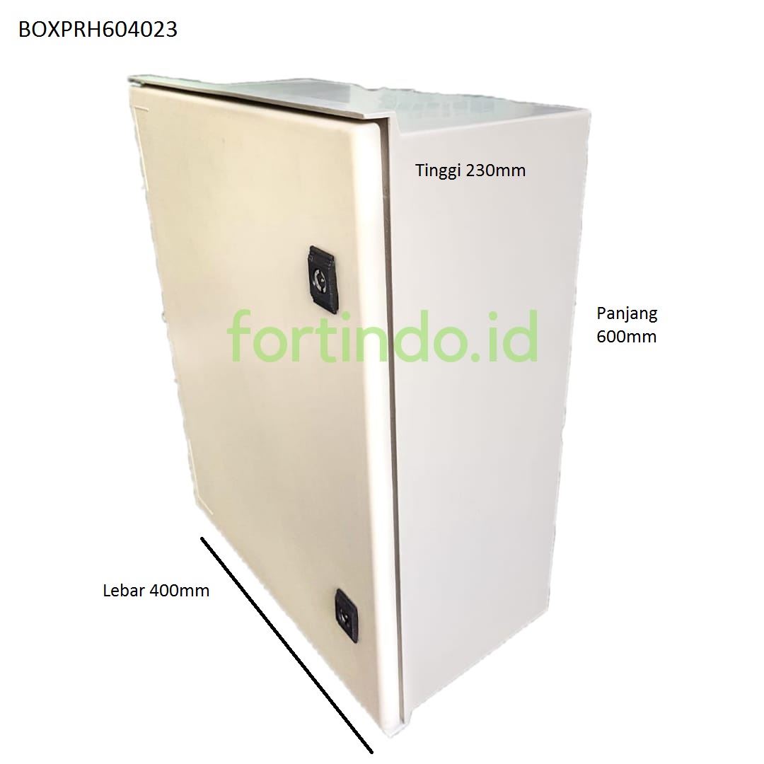 Panel Box RH604023 Fiber Glass IP66 Steel Base Plate FORT – fortindo.id